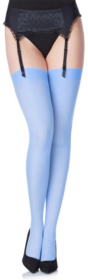 Merry Style Strapsstrümpfe Damen Mikrofaser Strapsstrümpfe Ms 799 40