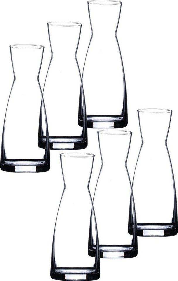 Emilja Karaffe Ypsilon Weinkaraffe Wasserkaraffe Saftkaraffe 1l 6 Stück