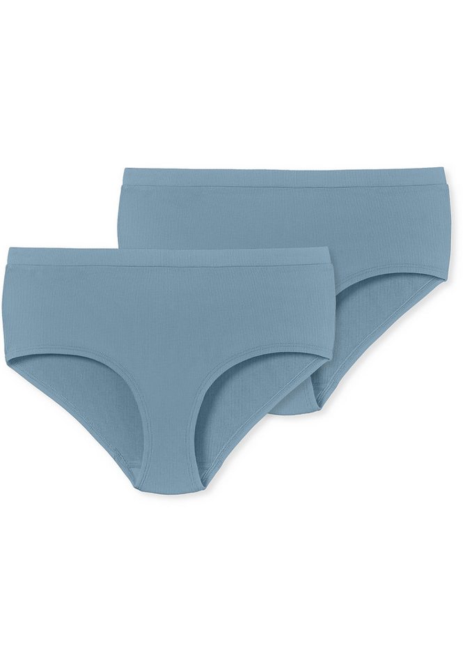 Schiesser Panty Feinripp Pure Rib 2 St Panty Unter Hose Unter