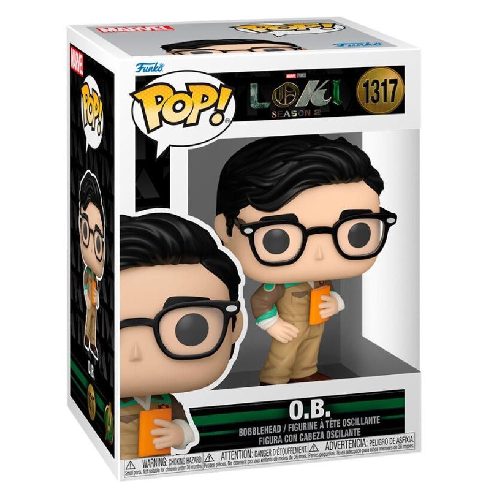 Funko Actionfigur Loki POP! Vinyl Figur O.B. 9 cm, Spielzeugfigur
