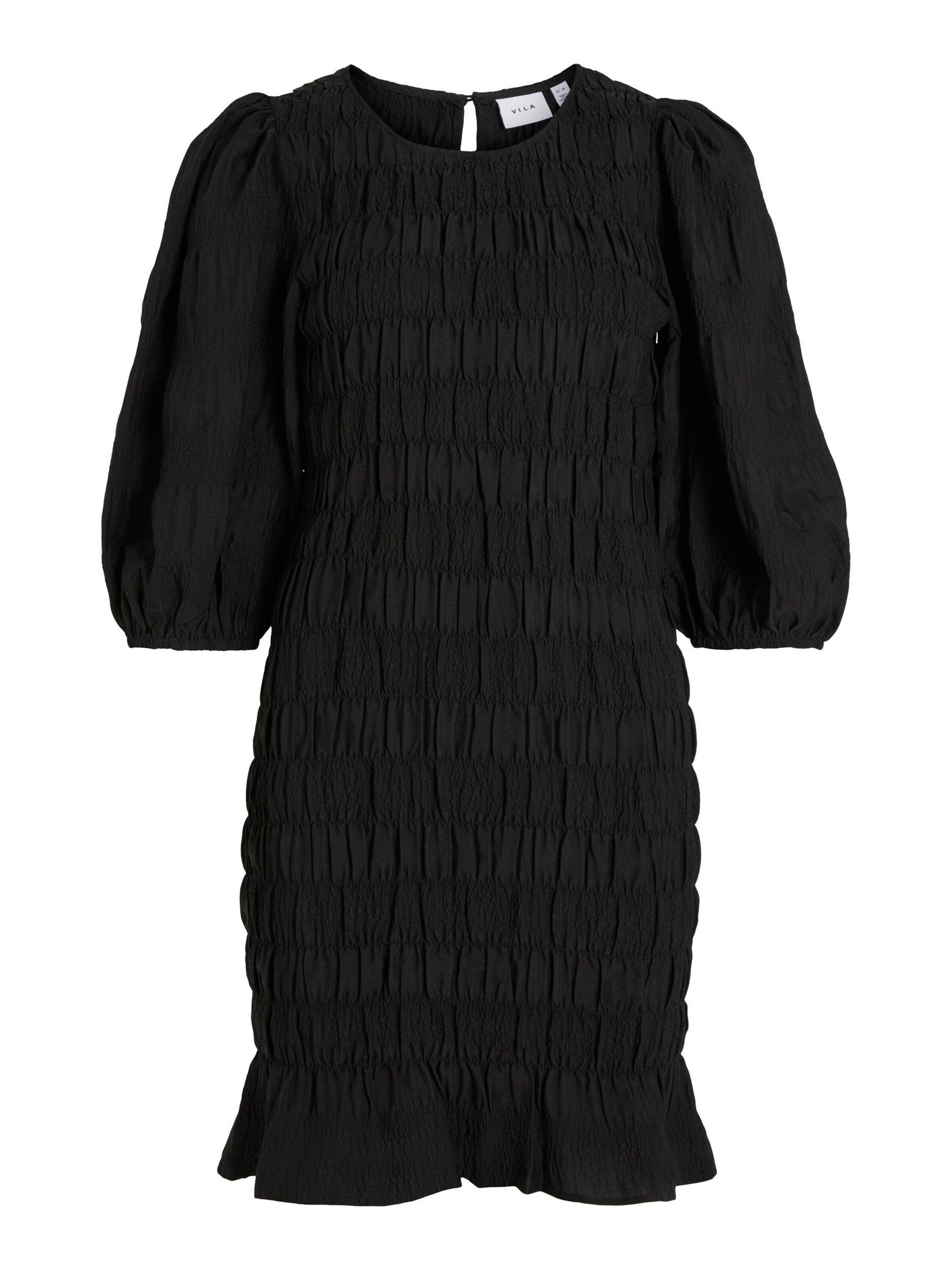 Vila Minikleid Wendya 1 Tlg Drapiertgerafft Cut Outs Volant