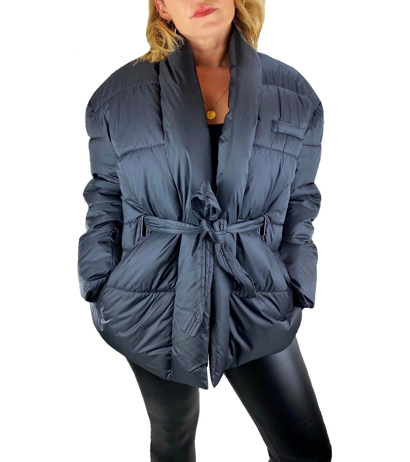 Winterjacke Mit Gurtel Damen