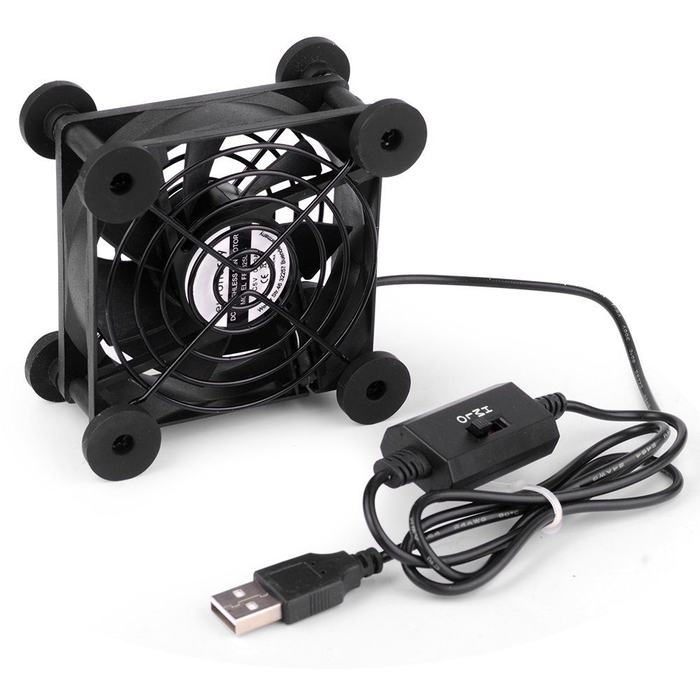 euroharry Mini USB-Ventilator USB leise PC Ventilator usb lüfter pc ...
