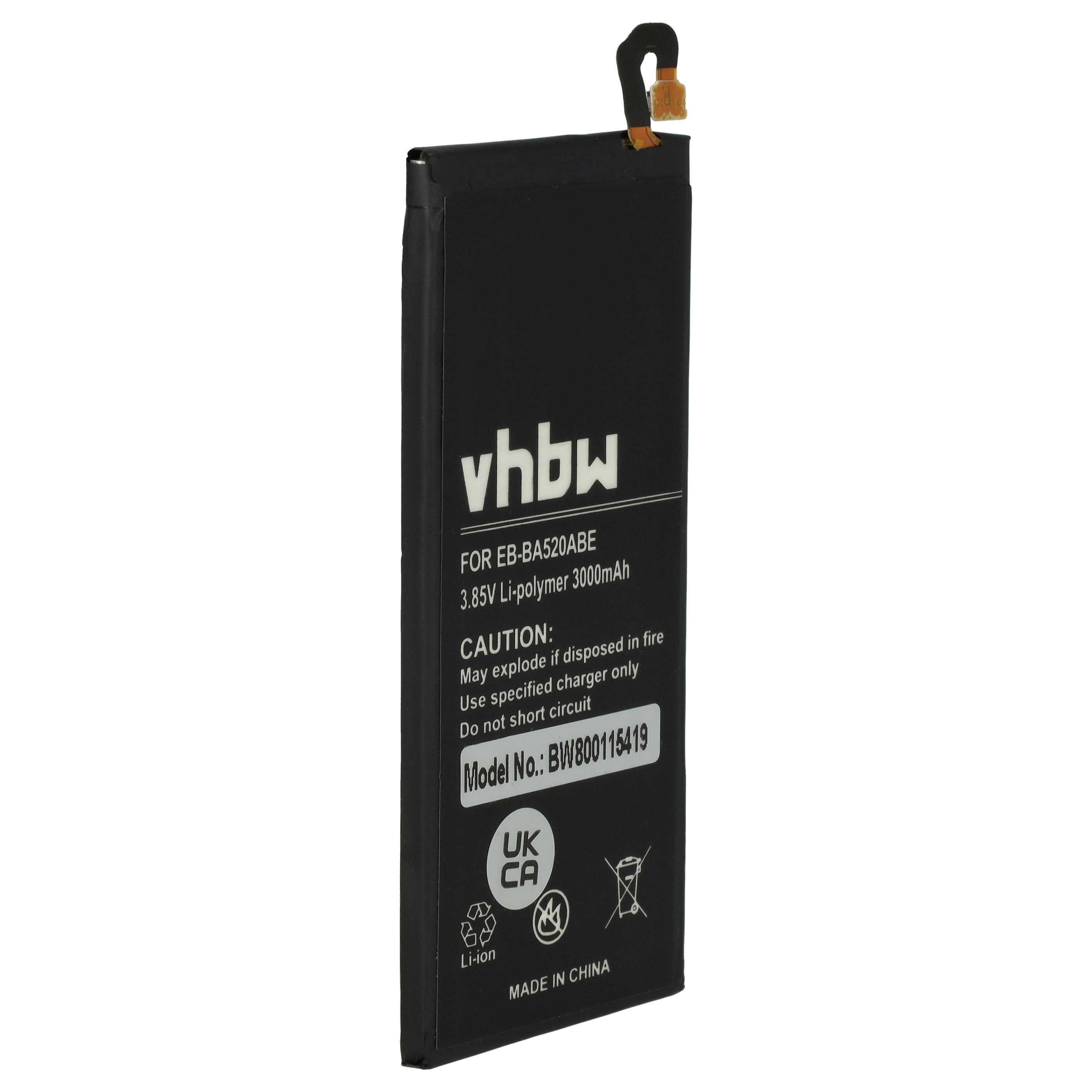vhbw Ersatz für Samsung EB-BA520ABE, GH43-04680A für Mobilfunk (3000 mAh, Smartphone-Akku Akku ...
