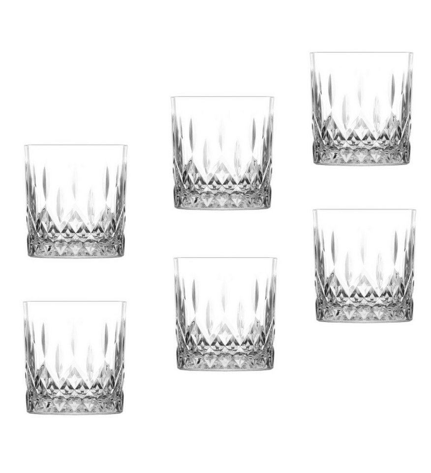 Lav Gläser Set 6 Tlg 330 Ml Saftgläser Wasserglas Trinkgläser Glas