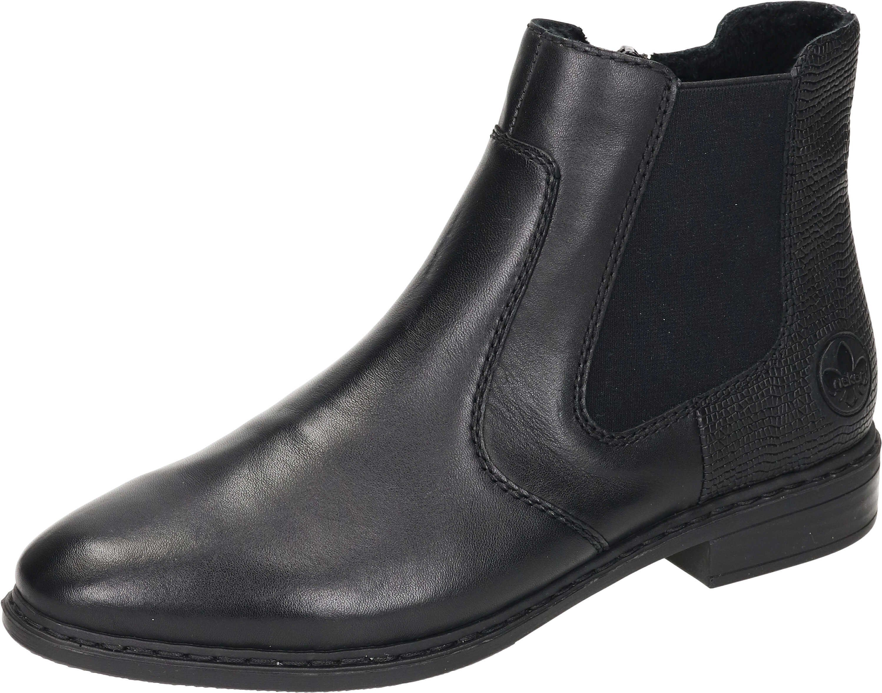 Rieker Stiefeletten Stiefelette mit Gummizug, Synthetik-Futter