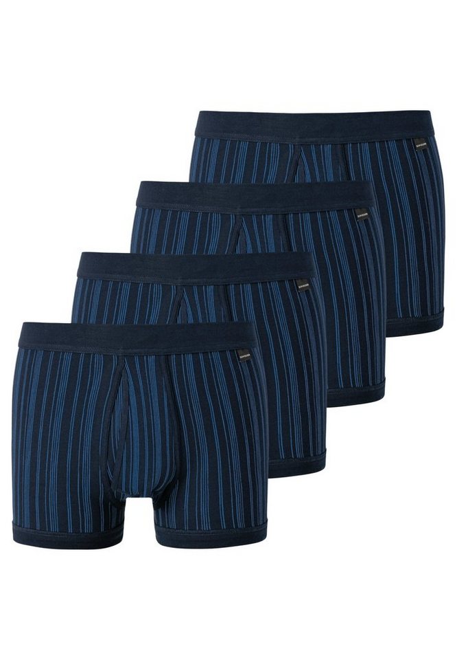 Schiesser Retro Boxer 4er Pack Original Classics Feinripp Spar Set 4