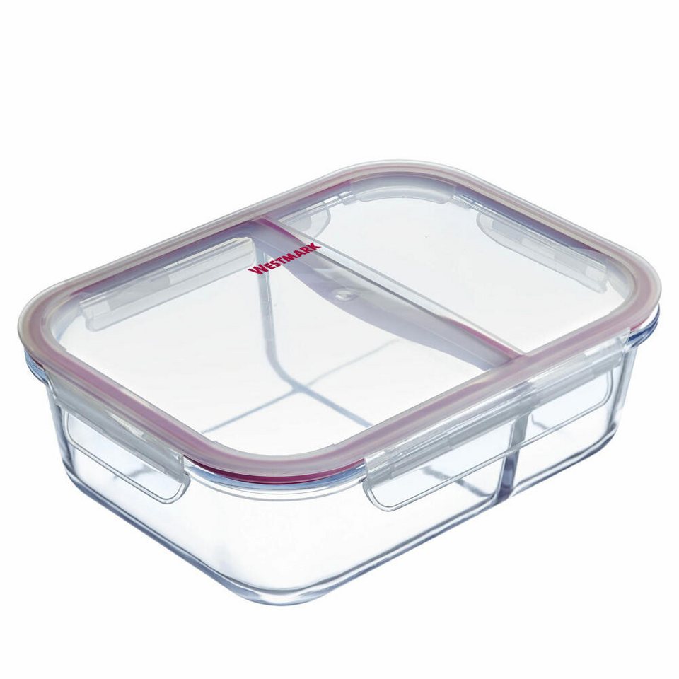 Westmark Vorratsdose Glas Frischhaltedose Füllvolumen 570 Ml Mit 2