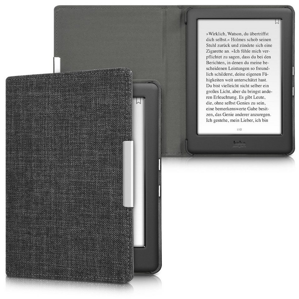 Kwmobile E Reader Hülle Hülle Für Kobo Glo Hd Touch 20 Filz Stoff