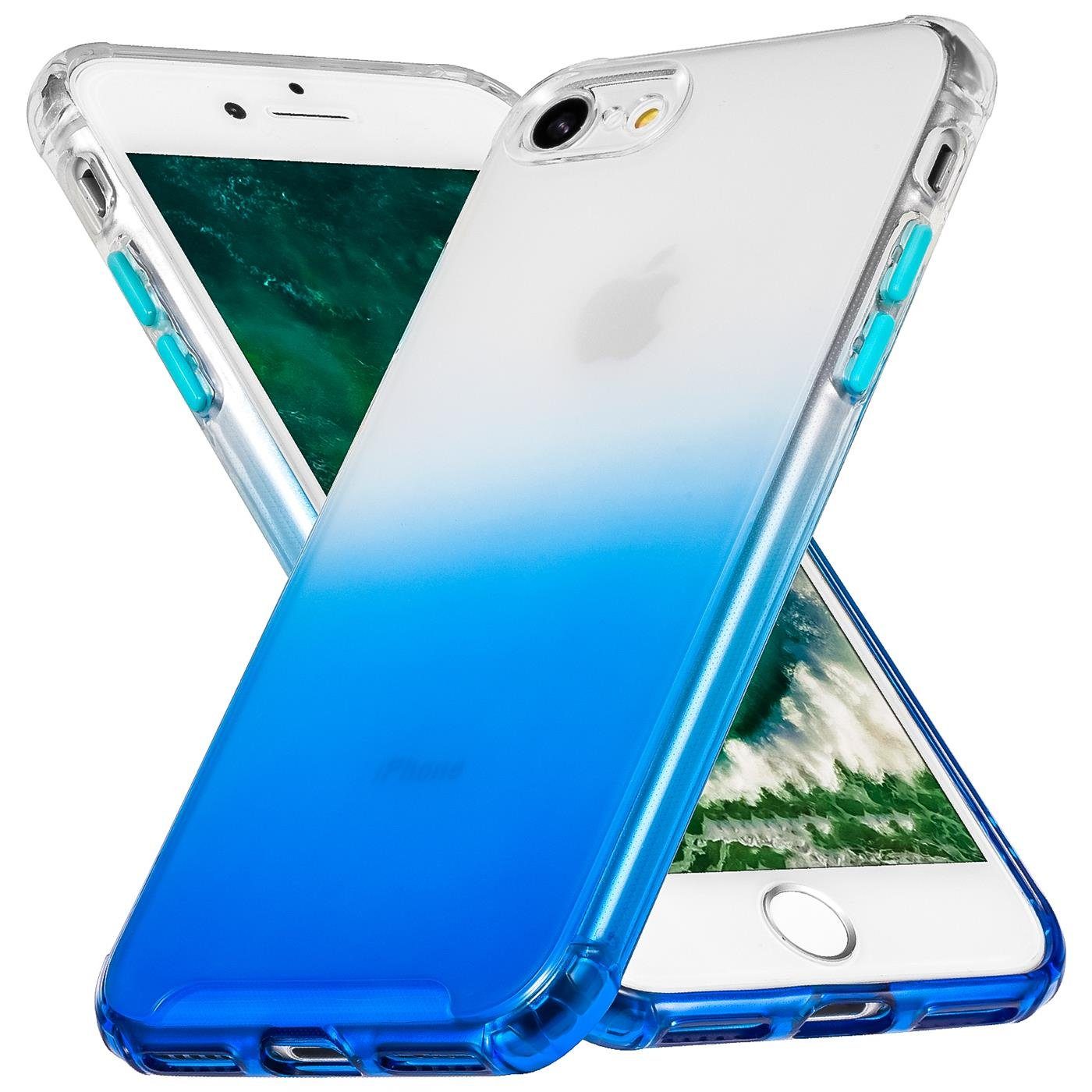 Coolgadget Handyhülle Farbverlauf Twilight Hülle Für Iphone 7 8 Se