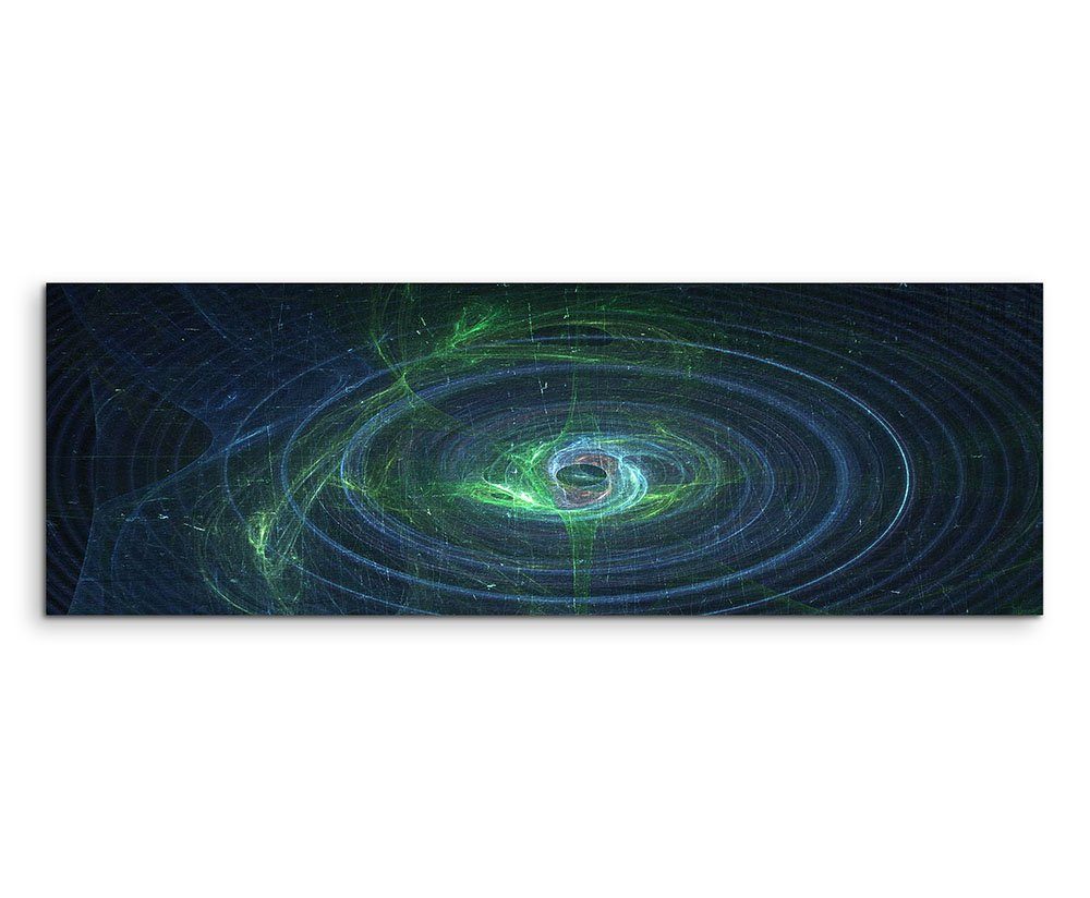 Sinus Art Leinwandbild Abstraktes Panoramabild 1081 150x50cm