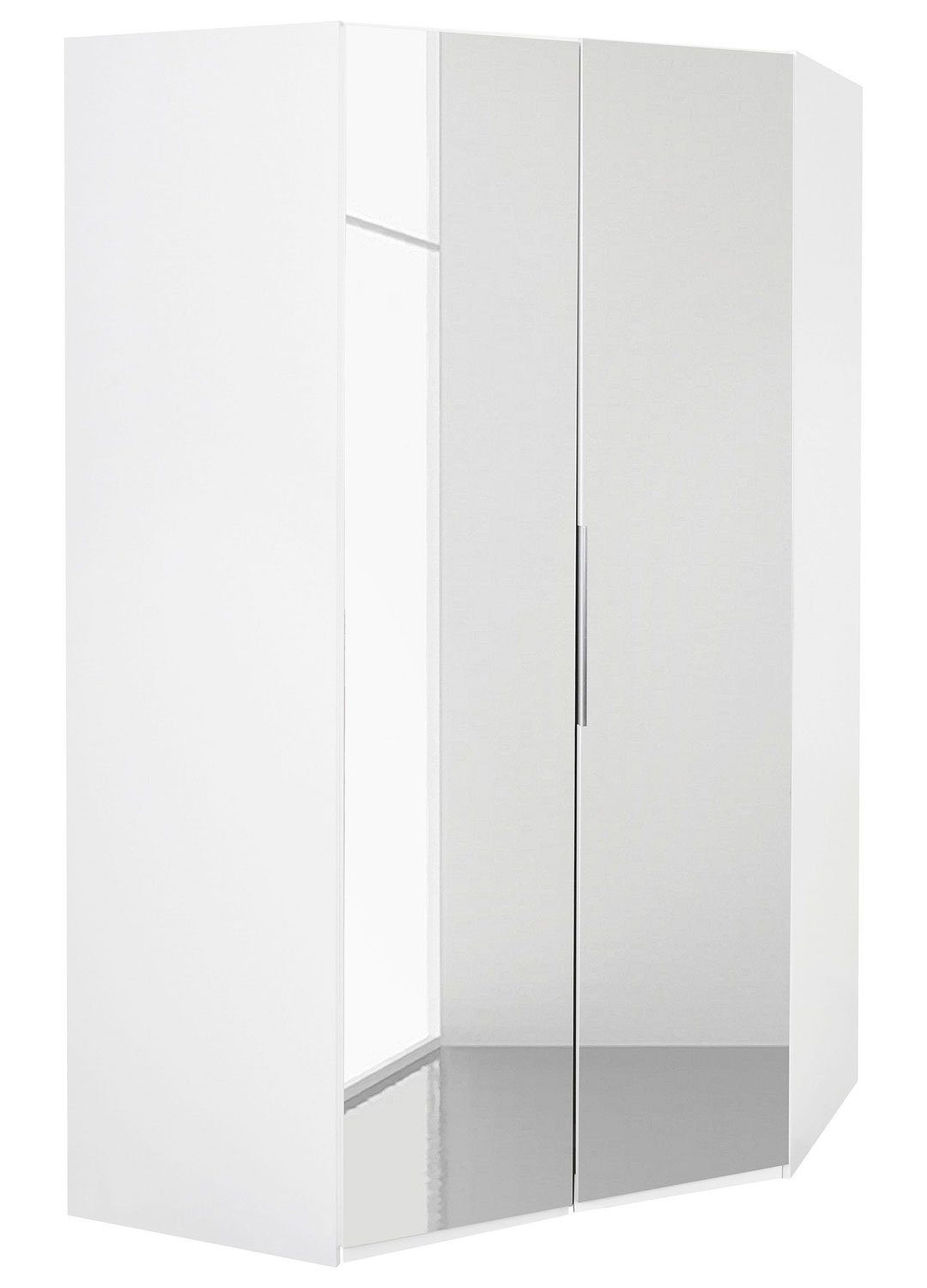 Wimex Eckschrank Level Level 1 St Eckkleiderschrank 120x120cm Weiß