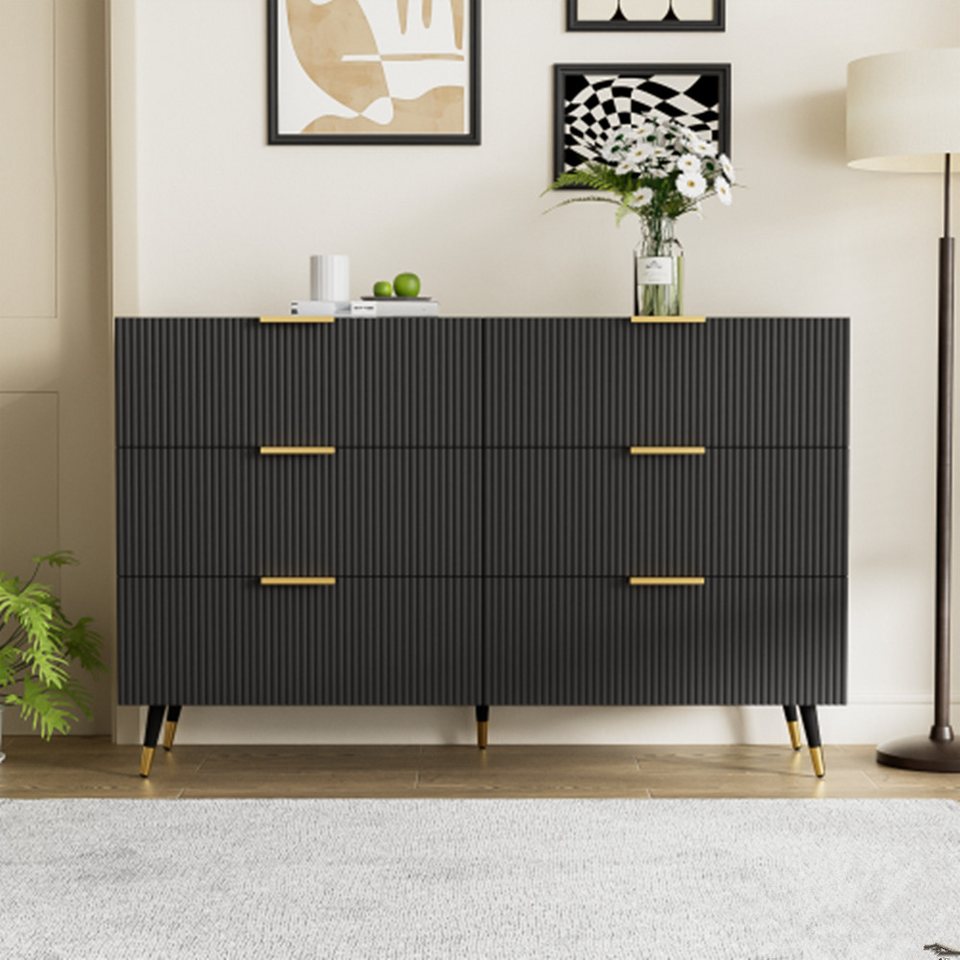 Xdeer Sideboard Elegantes Sideboard Mit Modernem Design Kommode Mit