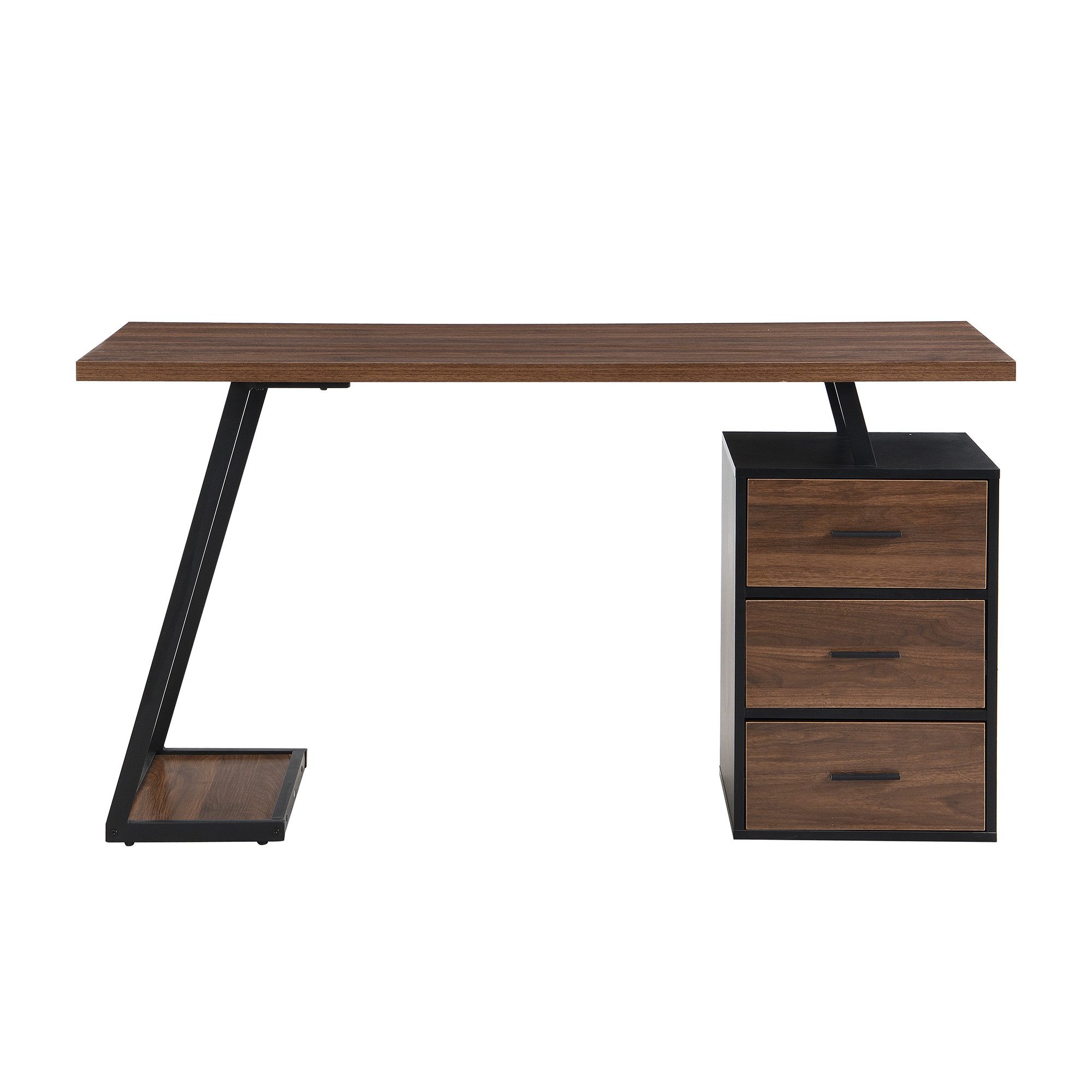 Tongtong Arbeitstisch Bürotisch Ablage Basteltisch Schreibtisch 140cm
