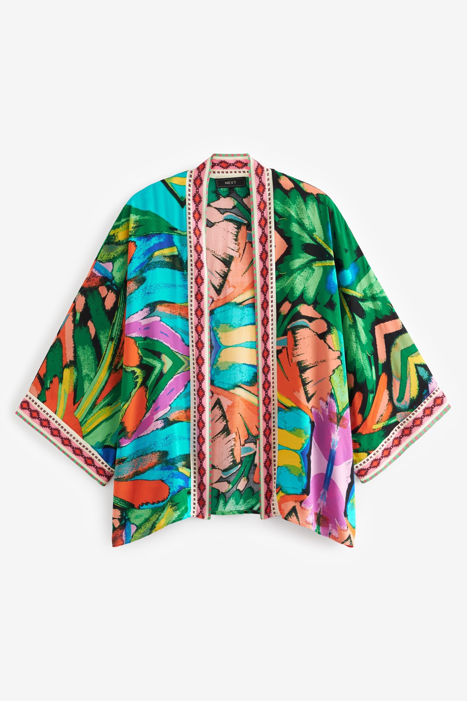 Next Blusenkimono Kimono Mit Viva Print 1 Tlg