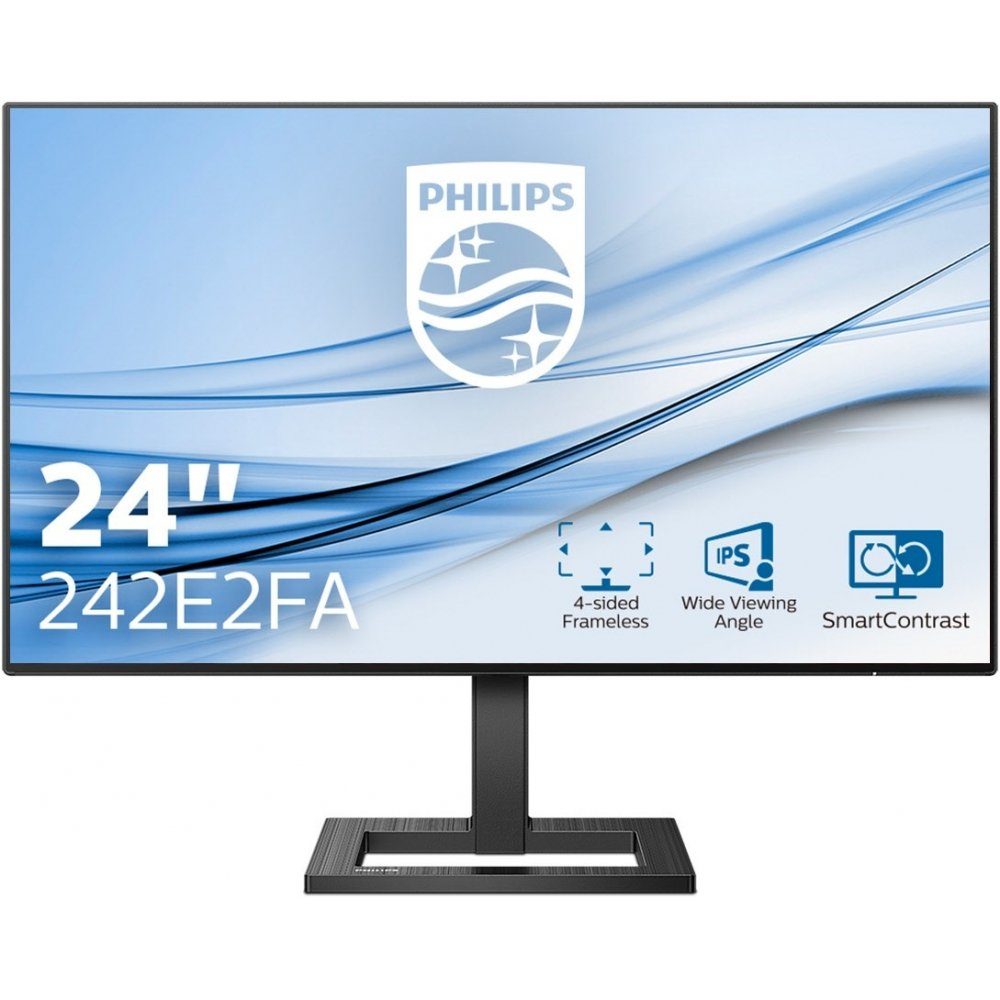 Philips 242E2FA LCD-Monitor (60,5 cm/23,8 ", 1920 x 1080 px, Full HD, 4 ...