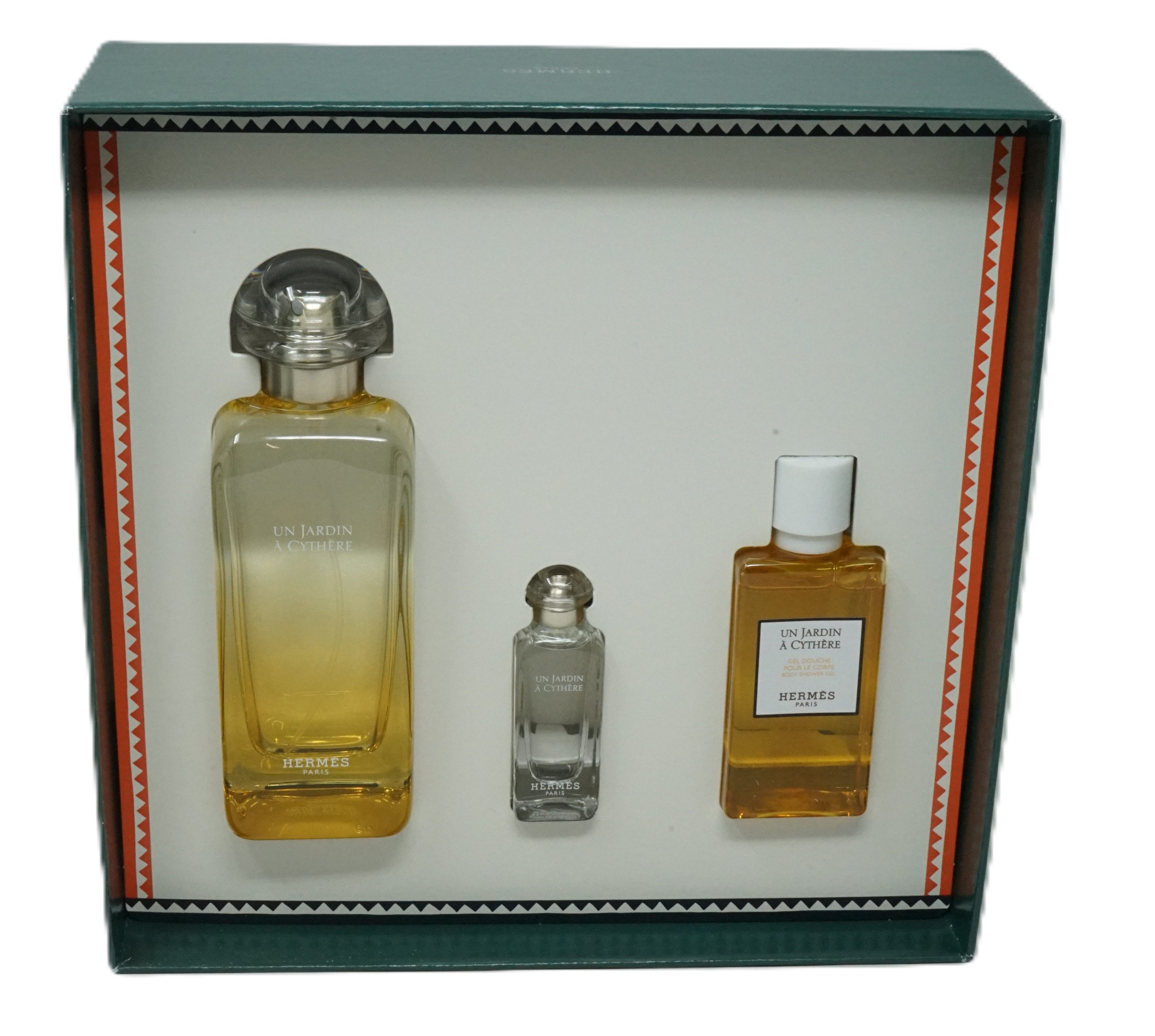 HERMÈS Duft-Set Hermes Un Jardin A Cythere EdT 100ml +7,5ml + sg 40 ml
