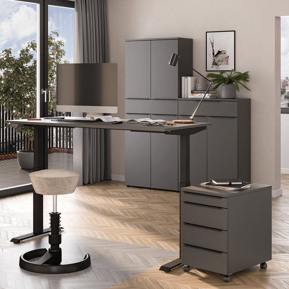 Lomadox Büromöbel Set Memphis 01 Spar Set 4 Tlg Aktenschrank