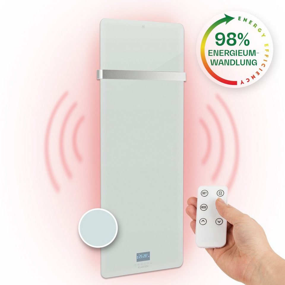 Klarstein Heizkörper Hot Spot Crystal Ir Elektrische Infrarot