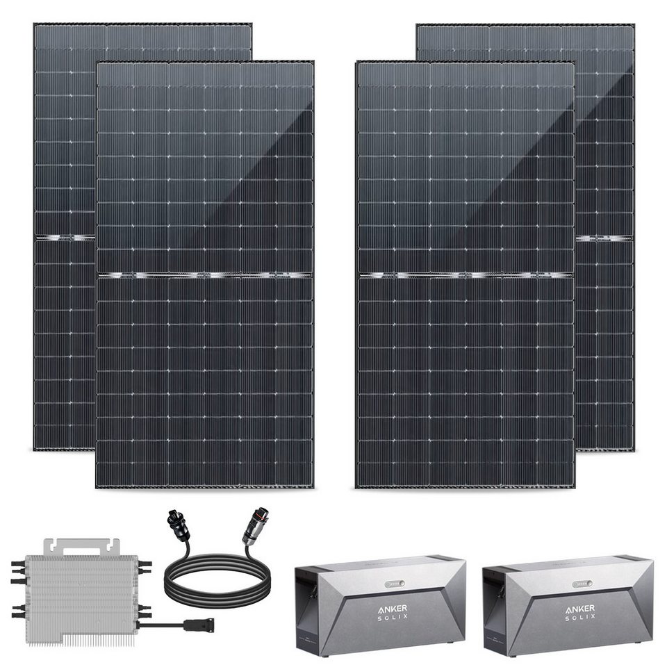 Solar Hook Etm Balkonkraftwerk 2000w 1760w Bifazial Komplettset Mit
