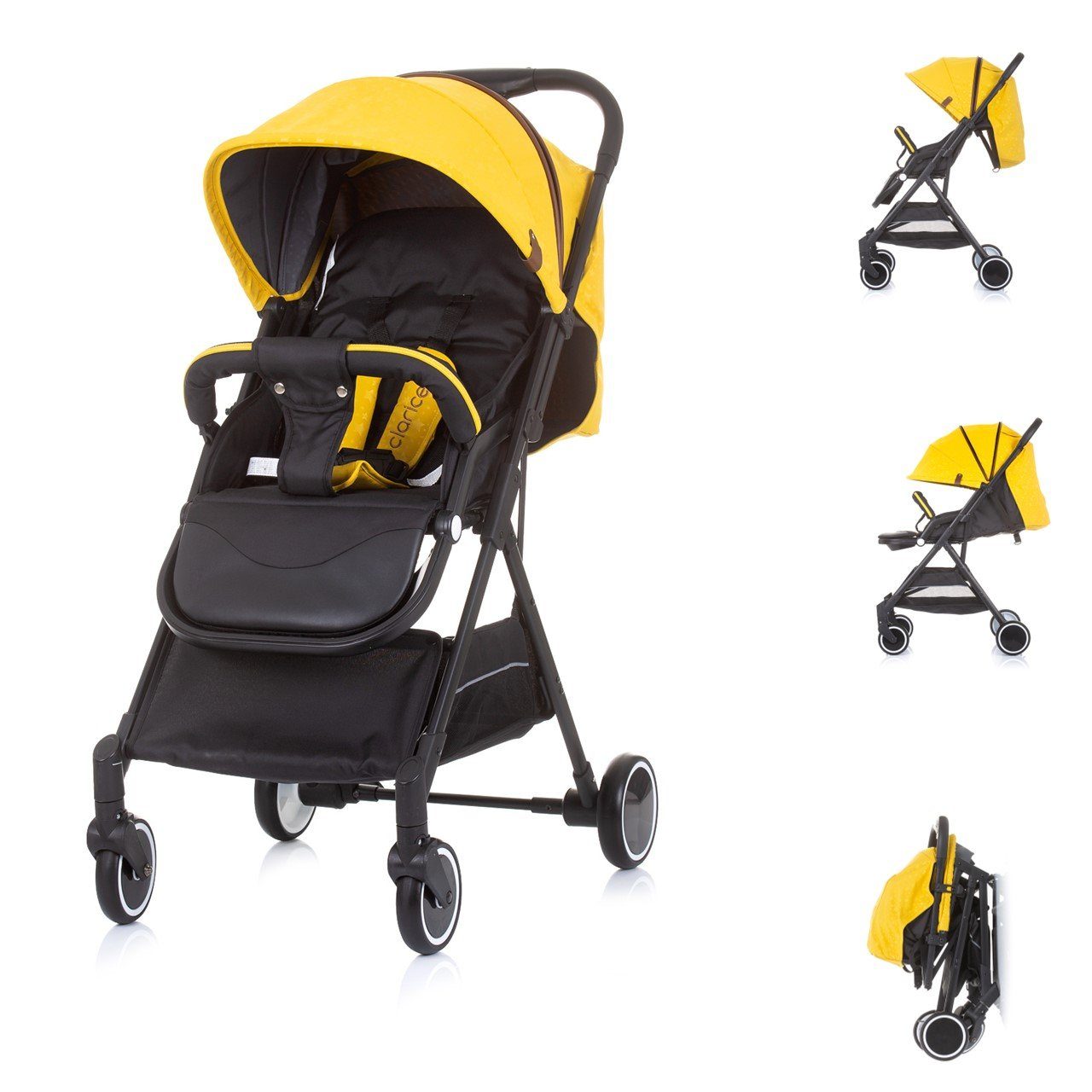 Chipolino Kinder-Buggy Kinderwagen Buggy Clarice, Rückenlehne ...