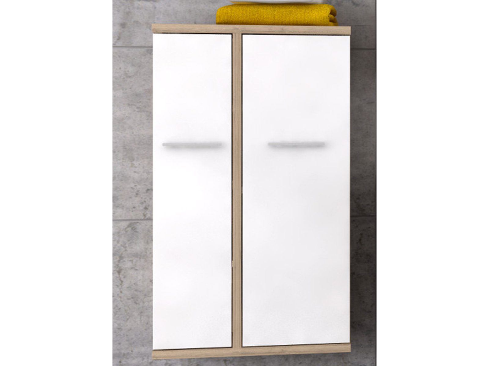 Möbelando Midischrank Arta Moderner Midischrank Aus Spanplatte Korpus