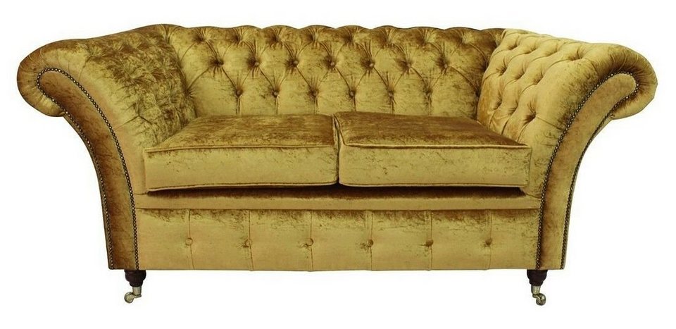 Jvmoebel 2 Sitzer Chesterfield Design Luxus Polster Sofa Couch Sitz