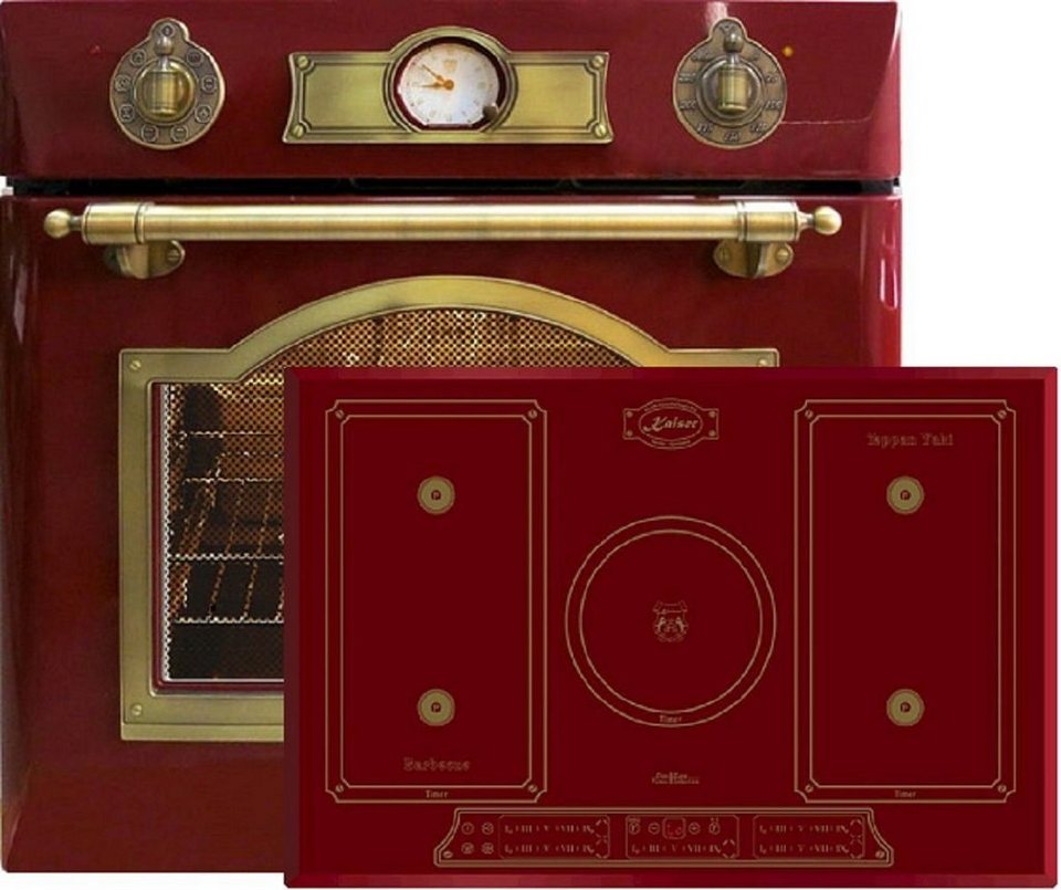 Kaiser Küchengeräte Induktions Herd Set Eh 6355 Rotemkct 7797firotem