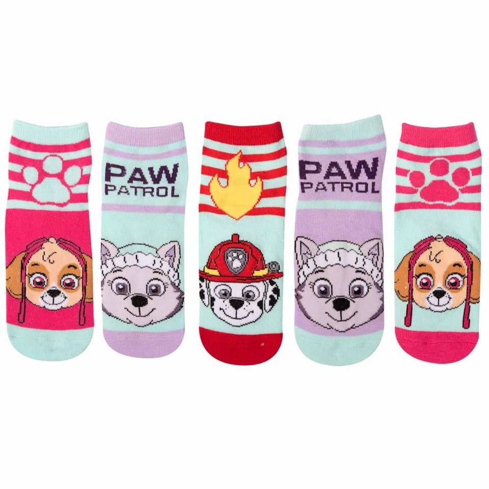United Labels® Socken Paw Patrol Socken Für Mädchen Kinder Sneaker