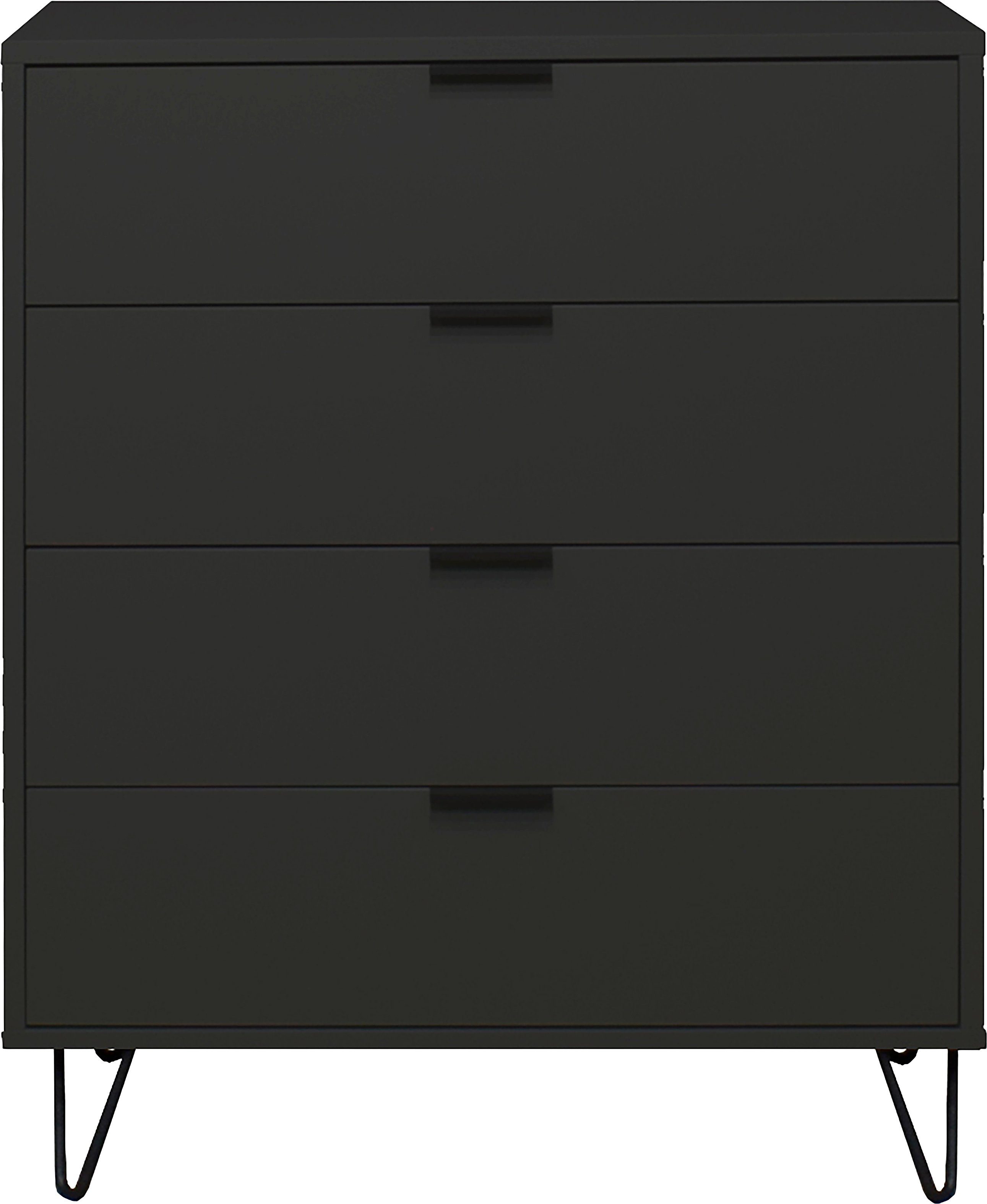 Mäusbacher Kommode Bonnie, Breite 81 cm mit Drahtgestell, Kommode mit 4 ...