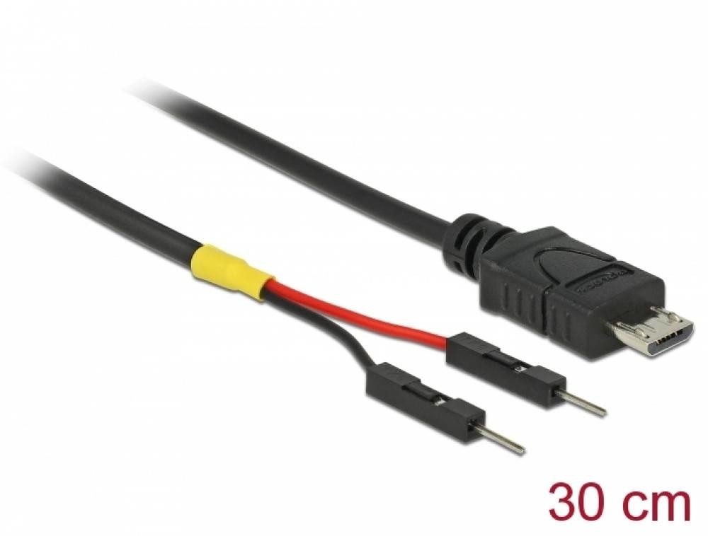 Delock Kabel Micro USB Typ B Stecker 2x Pfostenstecker einzeln zur USB ...