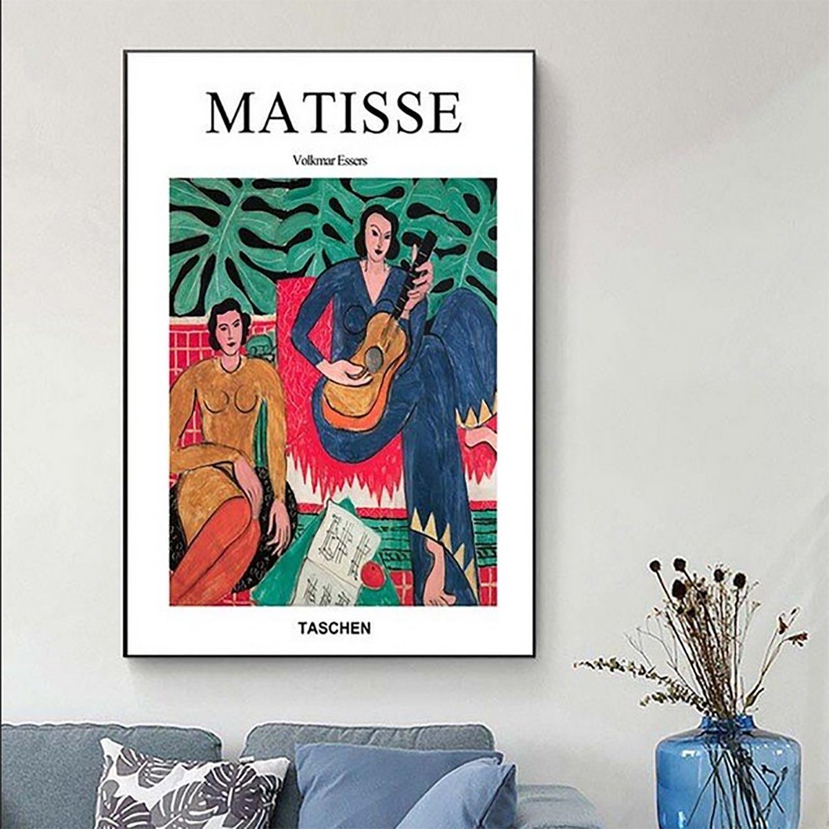 TPFLiving Kunstdruck »OHNE RAHMEN«, Motiv 1, Poster Leinwand -Wandbild / Henri Matisse ...