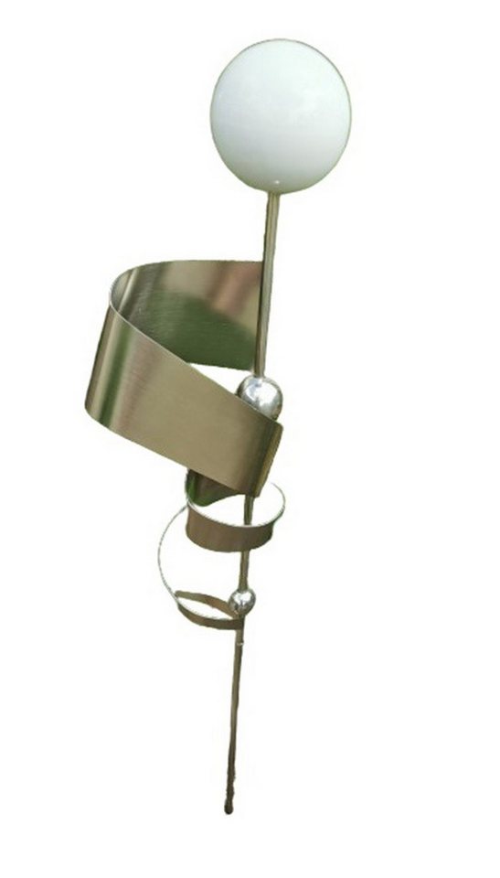 Jürgen Bocker Gartenambiente Gartenstecker Kari 120 Cm Edelstahl Weiß
