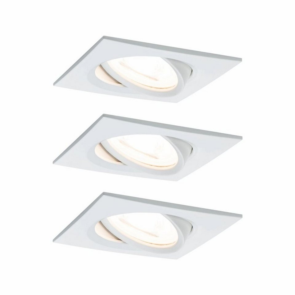 Paulmann Led Einbaustrahler Paulmann Led Einbauleuchte Nova Coin 3er