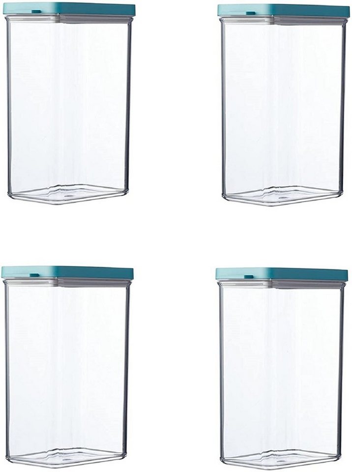 Mepal Vorratsdose Vorratsdosen Spar Set Omnia Rechteckig 2000 Ml
