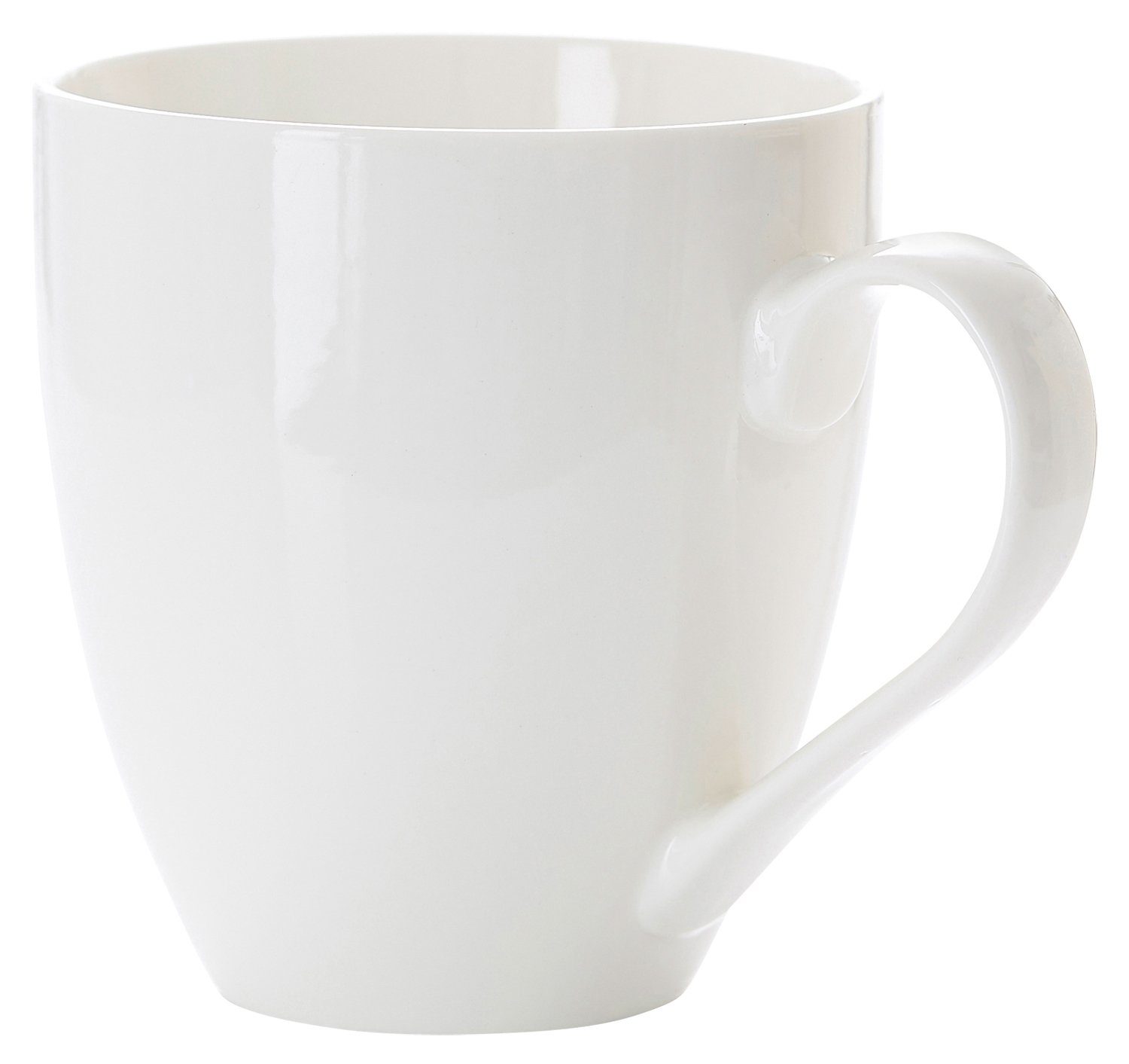 Ritzenhoff And Breker Tasse Jumbo Kaffeetasse Gusto Weiß Porzellan