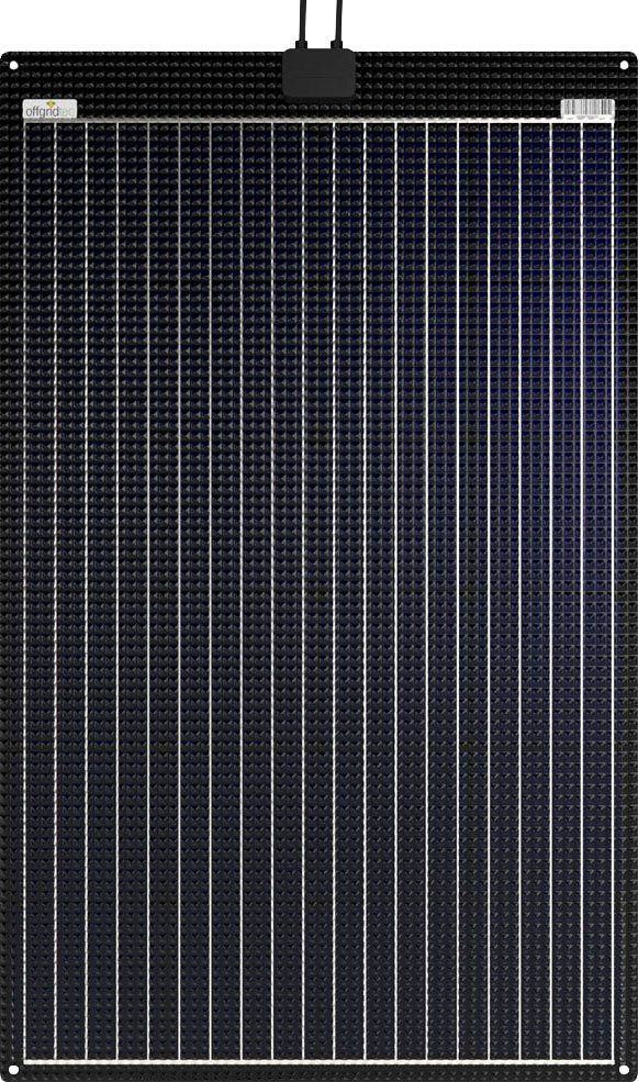 Offgridtec Solarmodul Etfe Al 120w 12v Semiflexibles Solarmodul 120 W