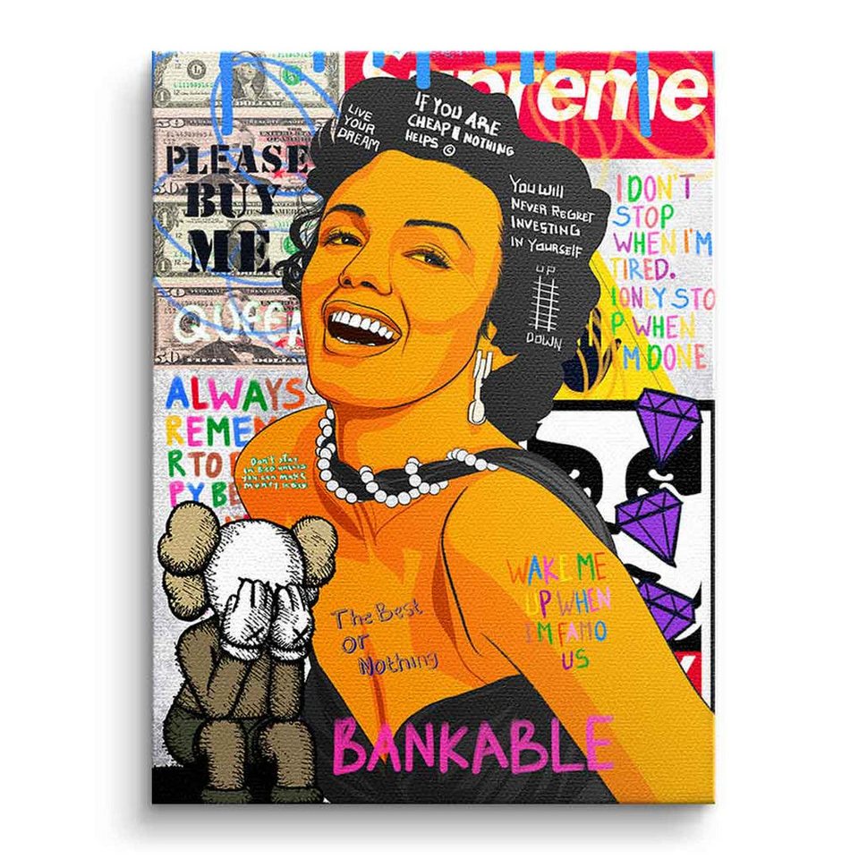 Dotcomcanvas® Leinwandbild Marilyn Monroe Leinwandbild Marilyn Monroe