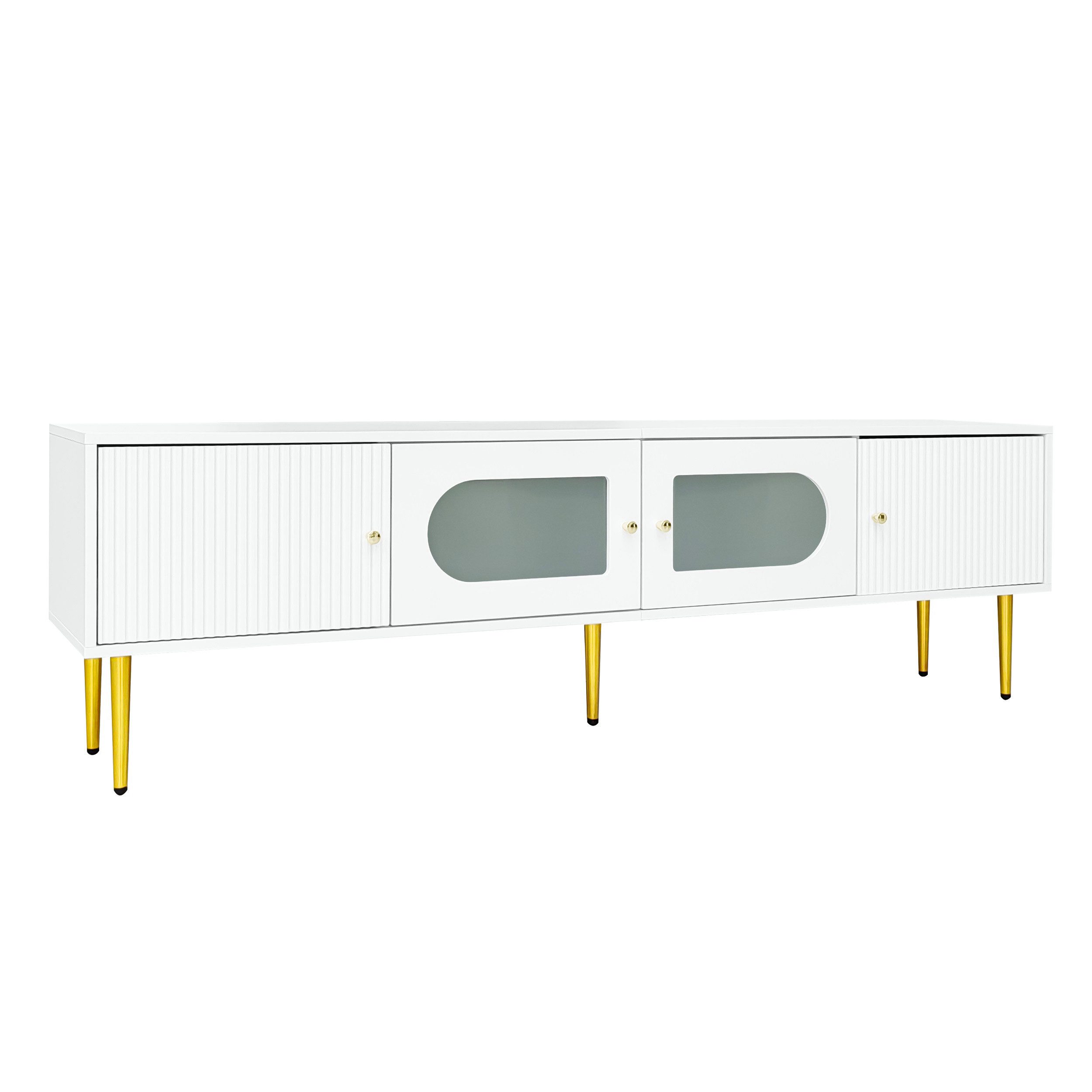 Rutaqian Lowboard Tv Schrank Modernes Tv Board 170×35×50 Cm Elegantes