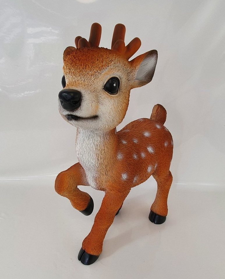 Trend Line Weihnachtsfigur Dekofigur Rentier Kitz Hufe Hoch 52 X 17 X 38 Cm