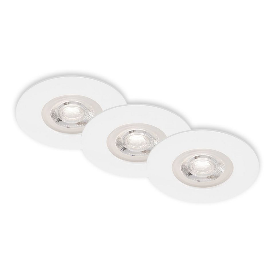 Briloner Leuchten Led Einbaustrahler 7036 036 Dimmfunktion Led Fest