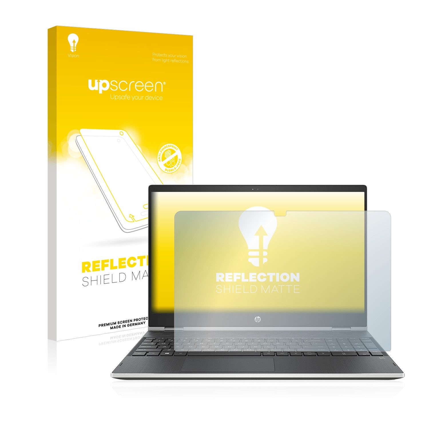 Upscreen Schutzfolie Für Hp Pavilion Convertible X360 15 Dq0220ng