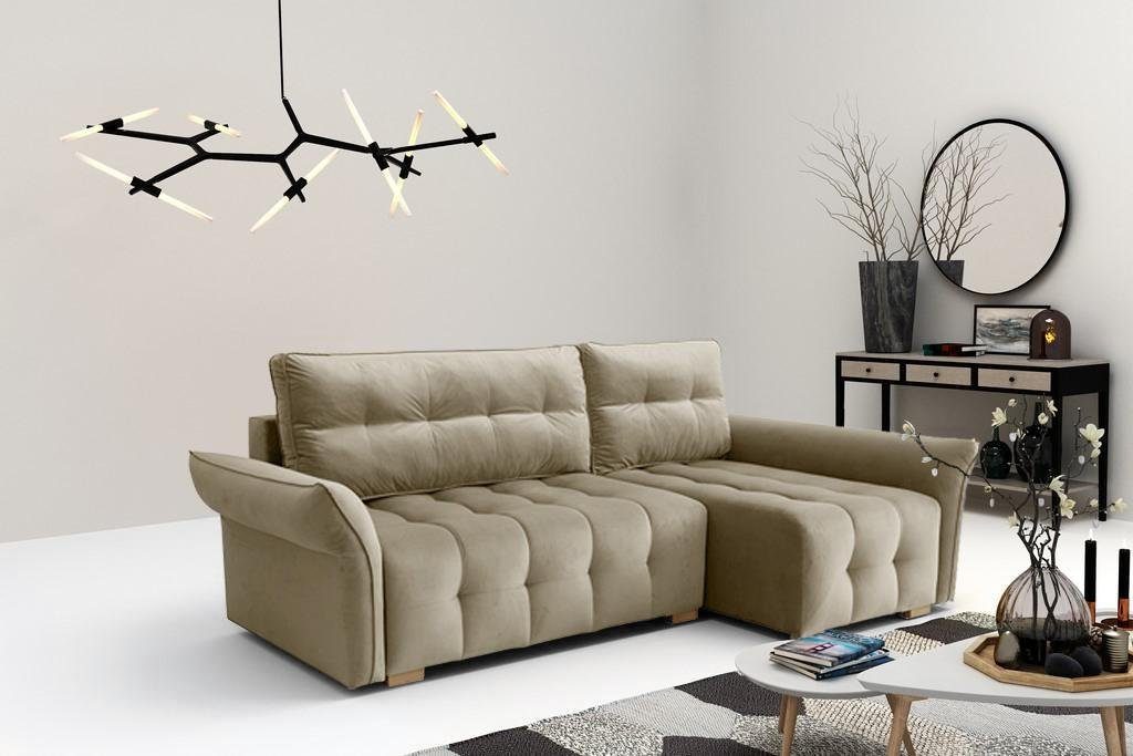 Beautysofa Ecksofa Mallorca Im Moderne Stil L Form Ecke 249 Cm