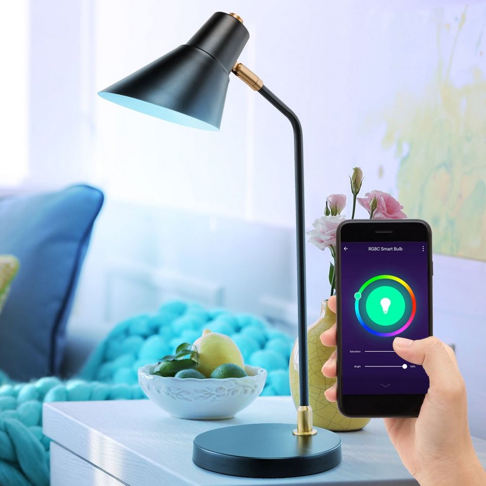 Etc Shop Smarte Led Leuchte Smart Nacht Schreib Tisch Leuchte Alexa