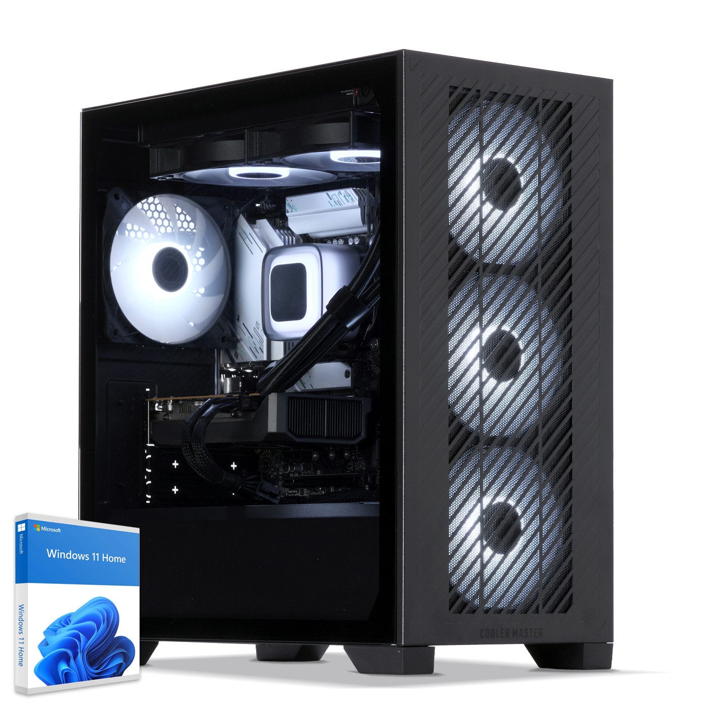 Sedatech UCCJ212I1I1HF - Watercooling Gaming-PC (AMD Ryzen 7 9700X 8x 3.8GHz (max 5.5GHz ...