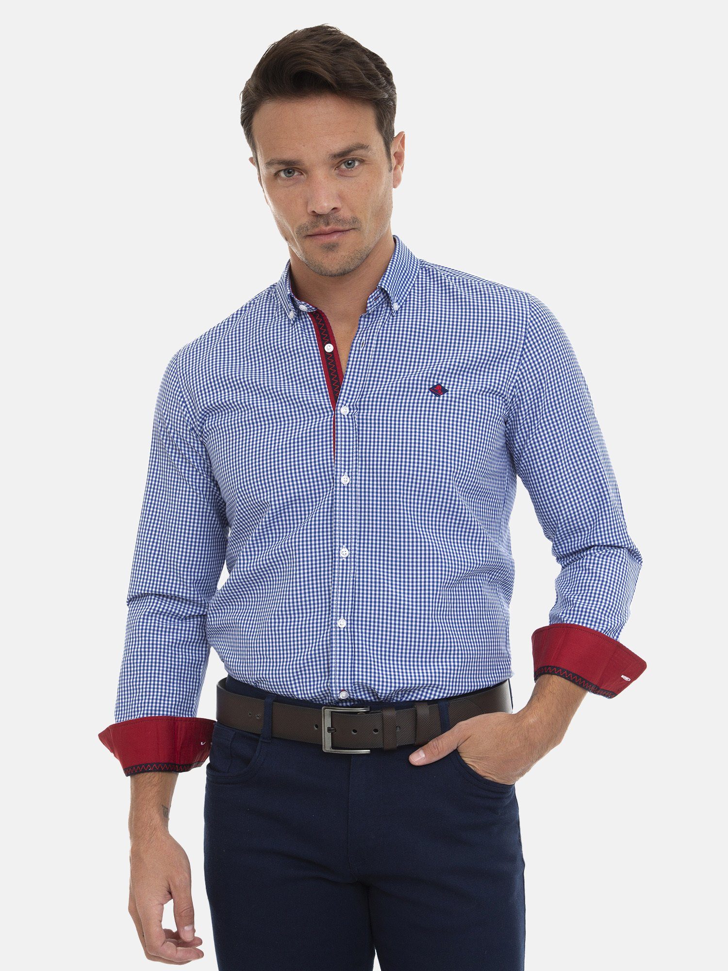 Sir Raymond Tailor Langarmhemd PUBY (1-tlg)