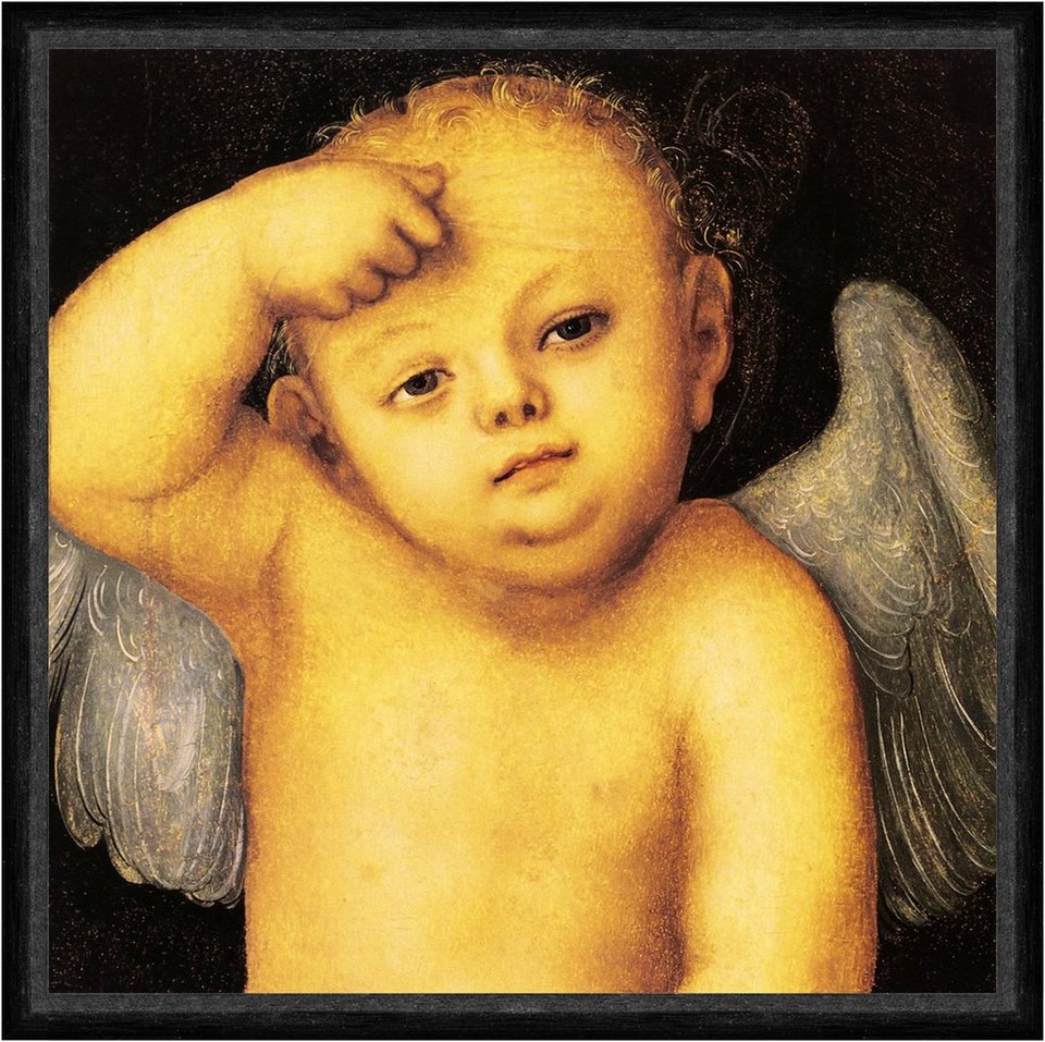 Billerantik Kunstdruck Der Ältere Von Lucas Cranach Engel Locken Stirn