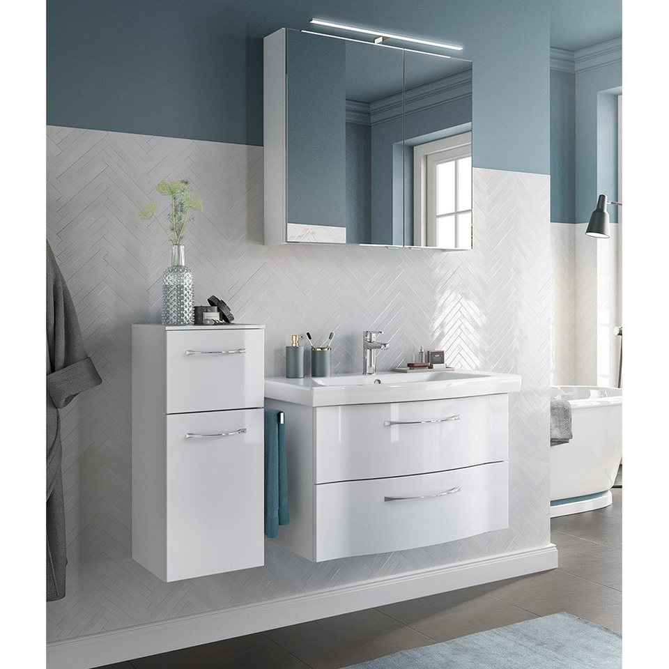 Lomadox Badmöbel Set Solingen 66 Spar Set 3 St Badezimmer Set 3