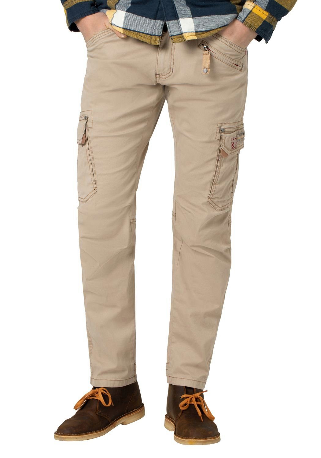 Timezone Cargohose Regular Rogertz Aus Baumwolle Mit Stretch
