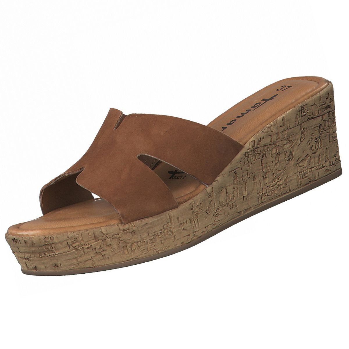 Tamaris 1-27223-26/305 Clog, Schöne Damen Pantolette aus Veloursleder ...